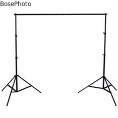China Adjustable 3x2m Photography Background Support Stand Portable Photo Backdrop Crossbar Kit with Carrying Bag supplier