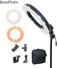 China 12&quot; LED Ring Light 35W 5500K Dimmable with Stand, Plastic Color Filter, Carrying Case for Camera,Smartphone,YouTube supplier