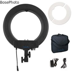 China Photo Video 12inch Dimmable Bi-Color LED Make Up Ring Light for Photography supplier