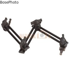 China Photo Studio 3 Section Double Articulated Arm for Supporting of Photography Light Camera supplier